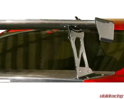 Varis Carbon GT Street | Euro Wing Bracket | Mitsubishi EVO X CZ4A 08 ...