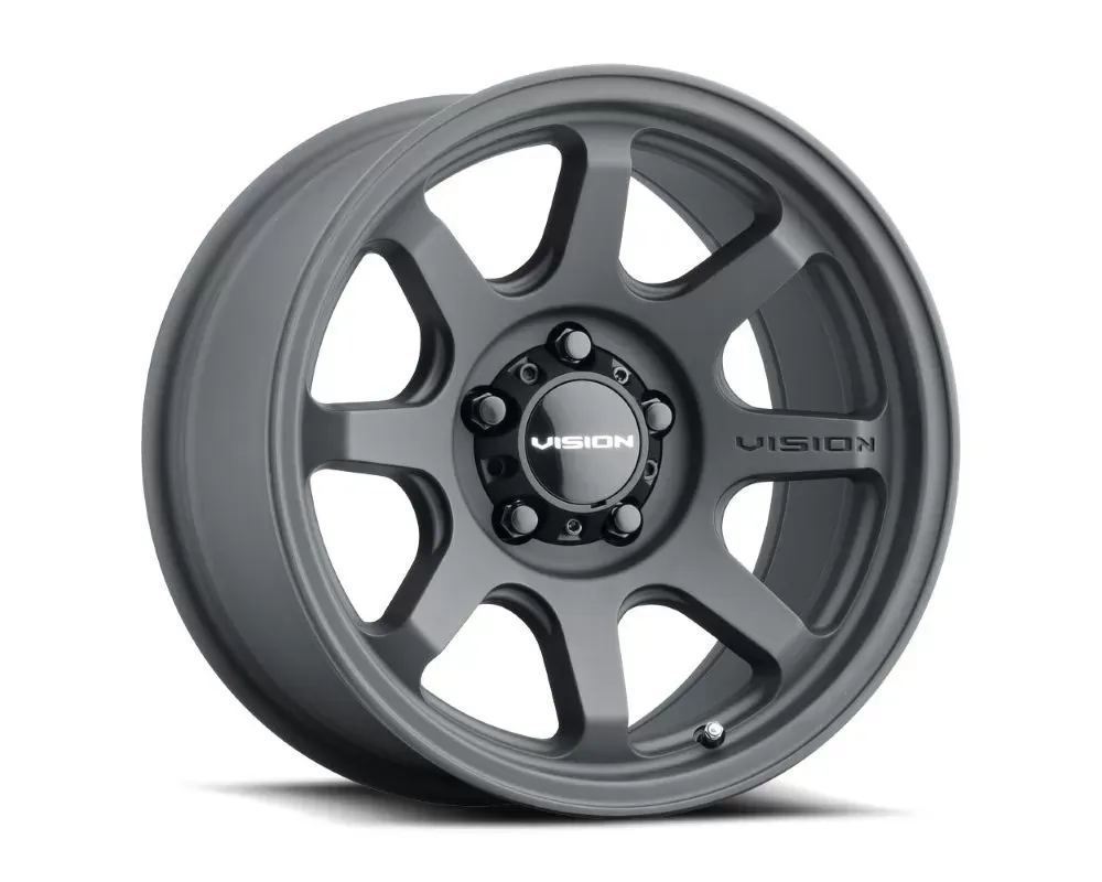 Vision Wheels Flow Wheel 16x8 6x139.7 0mm Satin Black | 351-6883SB0