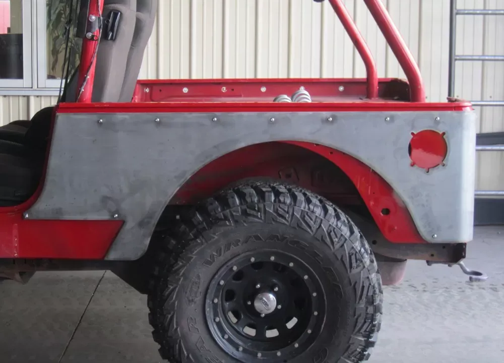 Jeep LJ Fender Flares W/Corner Guards 6 Inch Flare 40S Opening Stock ...