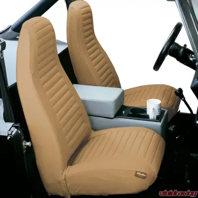 Bestop Spice Front Highback Buckets Seat Covers Jeep Wrangler YJ 1992 1994 for 1992 1994 Jeep Wrangler 29224 37 Vivid Racing