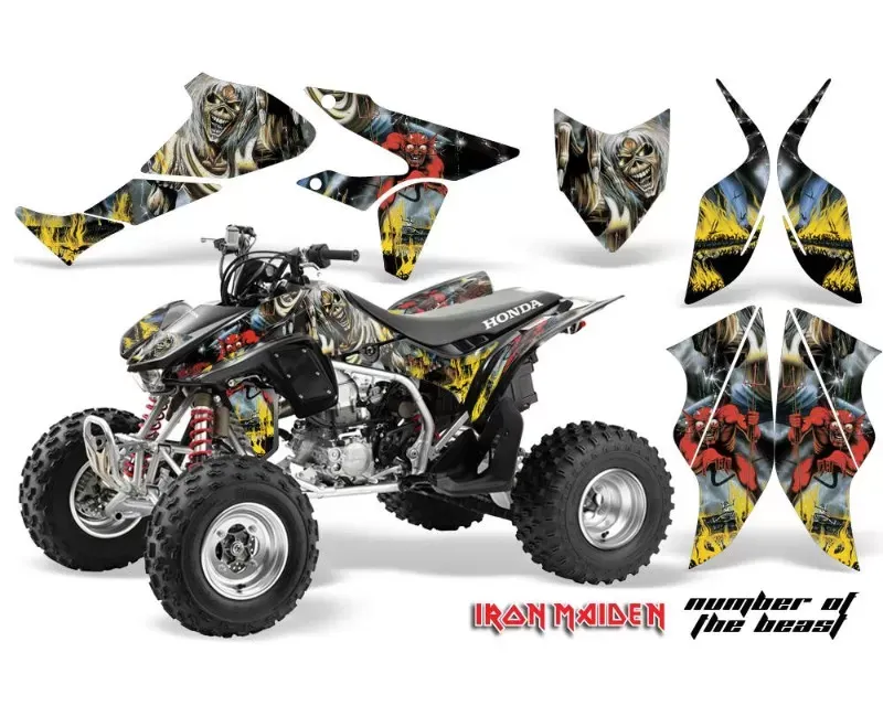 AMR Racing Graphics Kit Quad Decal Sticker Wrap IM NOTB Honda TRX450R ...