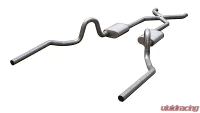 Pypes Exhaust Crossmember-Back X-Pipe Exhaust Split Rear Dual Exit 3 ...