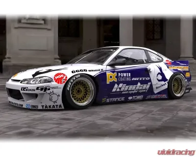 Greddy Rocket Bunny Wide Body Kit for Nissan Silvia S15 1999-2002 17020260