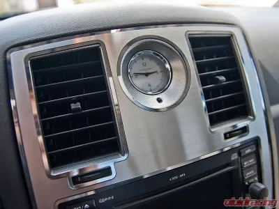 American Car Craft Brushed Stainless w Polished Center Dash Trim Chrysler 300 2005 2010 for 2005 2010 Chrysler 300 ACC 301001 Vivid Racing
