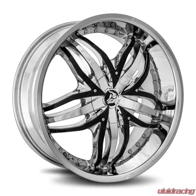 Diablo Wheels - Diablo Angel Wheel 20x8.5 Blank 35 73.1 Chrome ANG ...