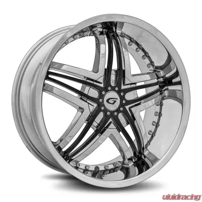 Diablo Wheels - Diablo Blitz Wheel 20x9.5 Blank 20 73.1 Chrome G1 ...