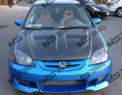 Vis Racing Carbon Fiber Xtreme GT Hood 01HD-CVC2DGT-010C for Vis Racing Carbon Fiber Xtreme GT Hood 01HD-CVC2DGT-010C for